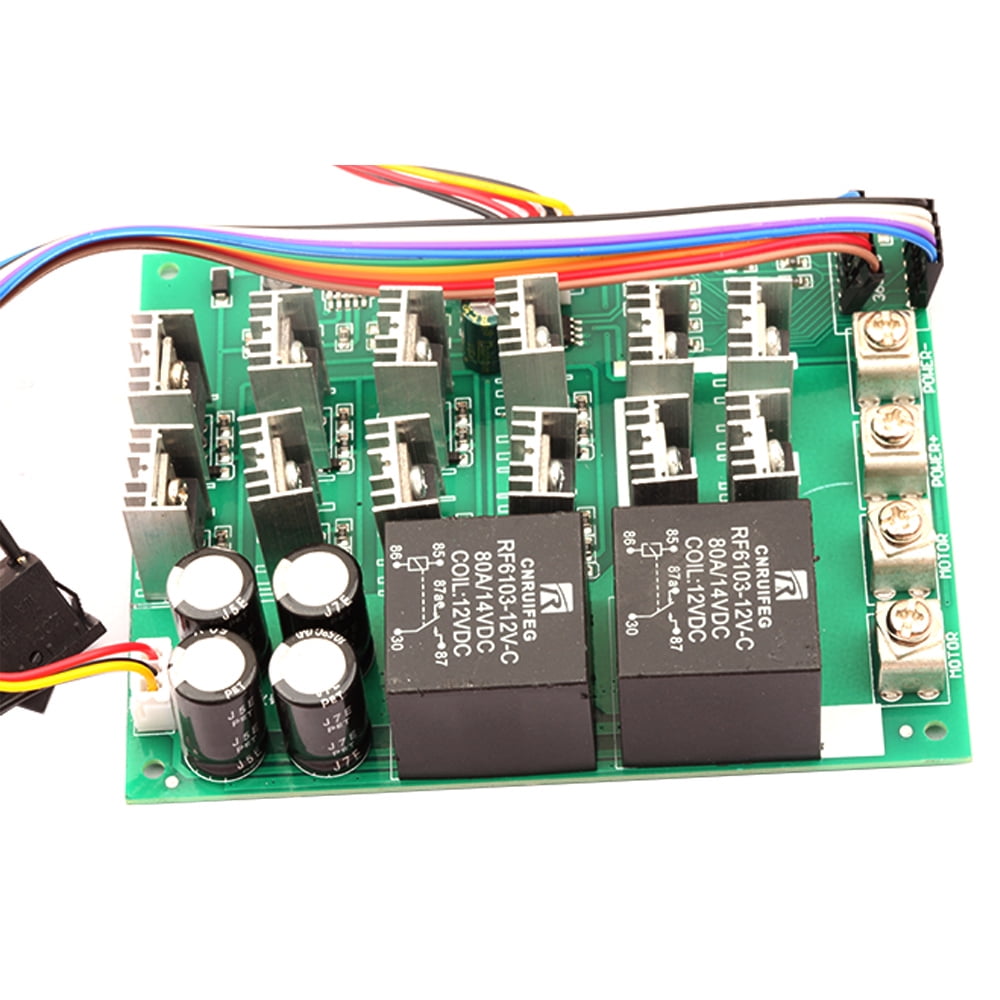 1pcs DC 10-55V 12V 24V 36V 48V 55V 100A Motor Speed Controller PWM HHO ...