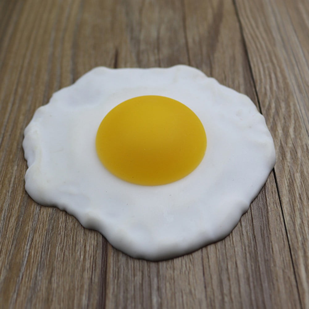 1pcs Fake Fried Egg, Simulated Food Poached Egg Model Prop, Artificial ...