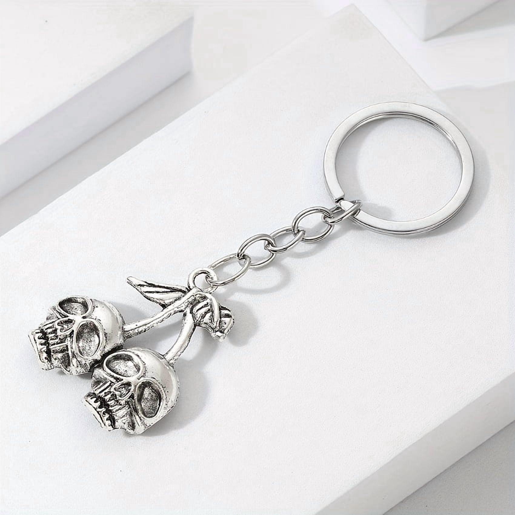 1pcs Fashion Hot Selling Trend Keychain Gothic Hip Hop Vintage Punk ...
