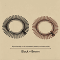 1pcs Full Round Elastic Hair Combs, Invisible Split-End Fixing Comb ...