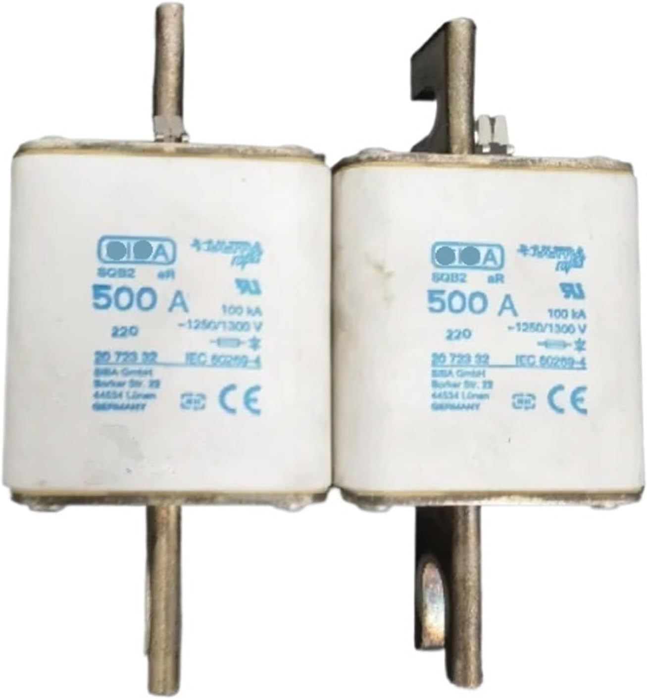 1pcs Fuses SQB2 500A 1250/1300V 100KA 2072332 250A 315A 350A 450A 500A 550A 630A 700A 800A ...