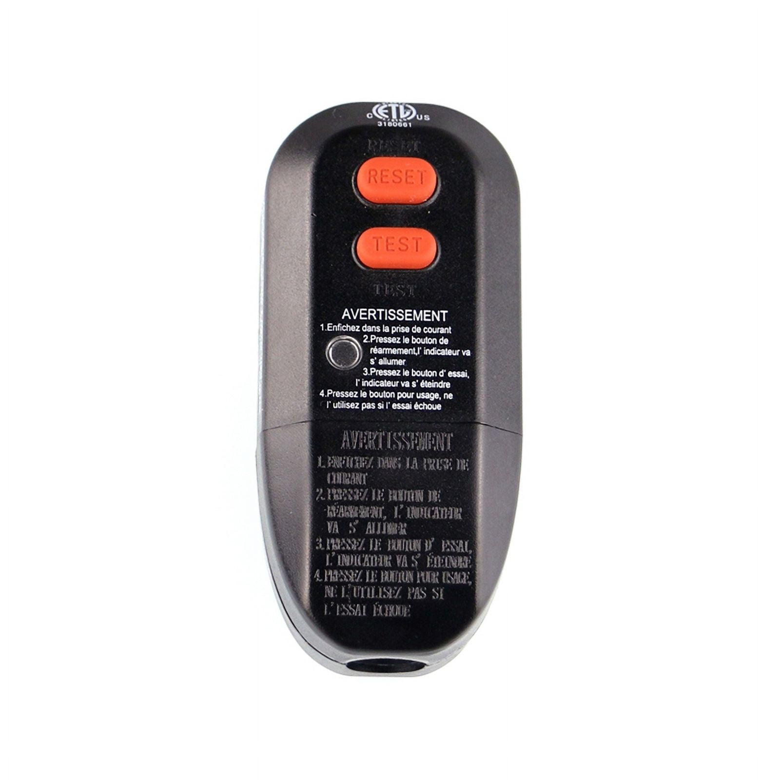 1pcs GFCI Plug Replacement,Replacement 2- 15Amp 2-Wires Ground Fault ...