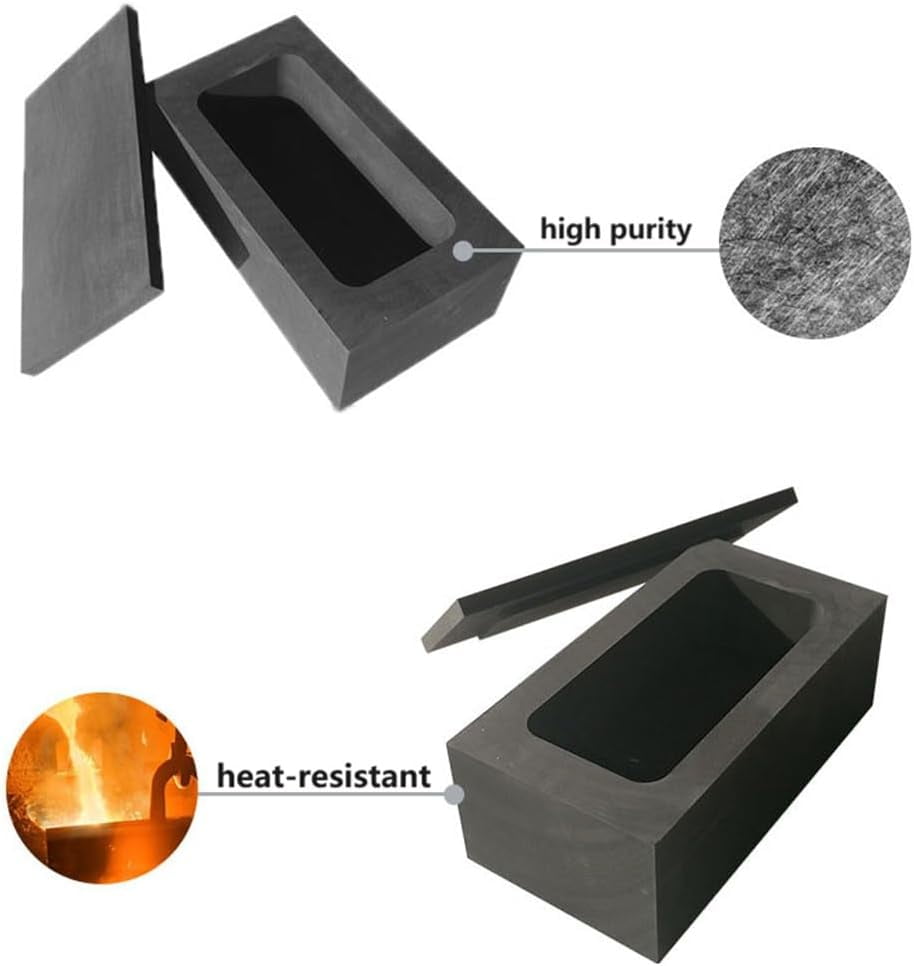 1pcs Graphite Troughs, Graphite Molds, High Purity Graphite, Metal ...