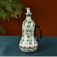 1pcs Green Kitchen Glass Oil Bottle Vinegar Oil Dispenser Adjustable ...