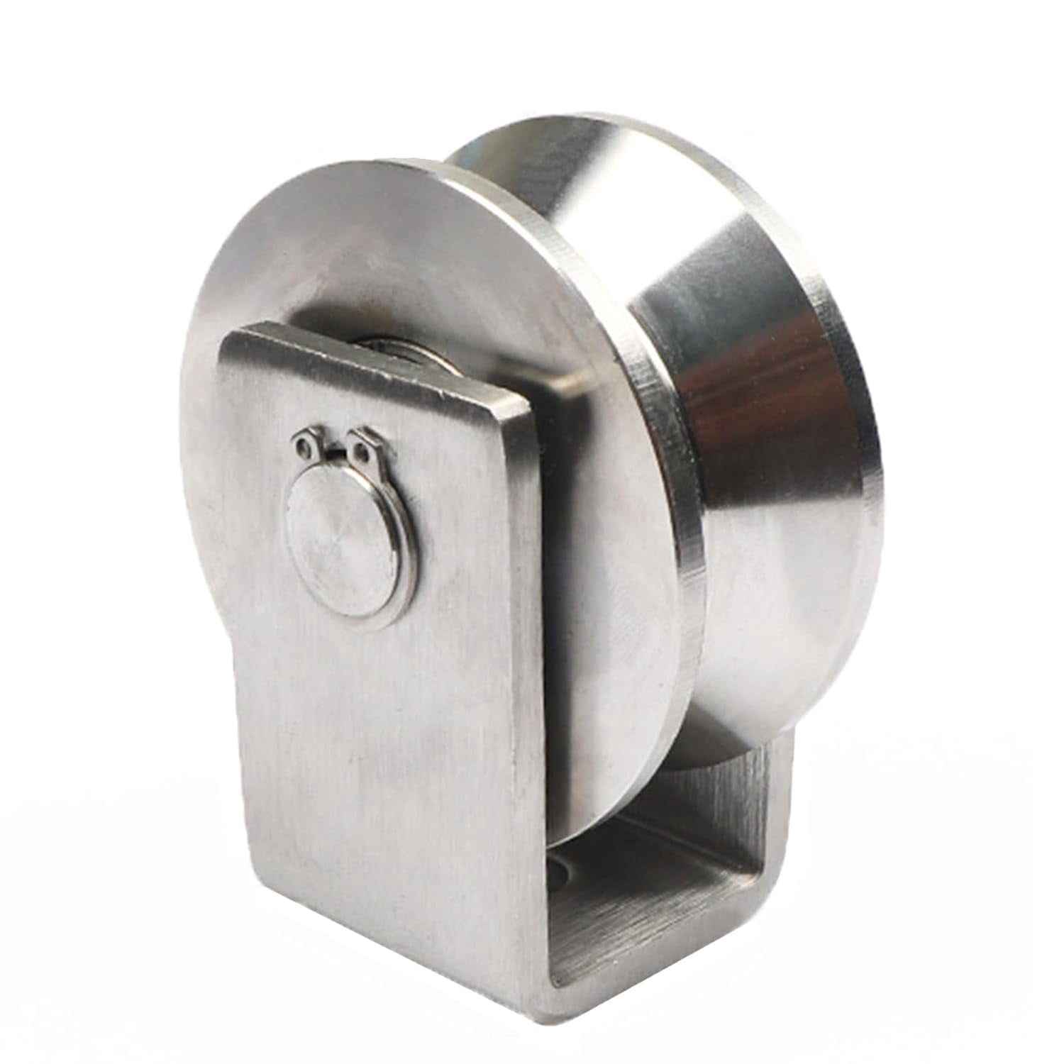 1pcs Grooved Wheel Pulley Block Pulley Wheel Stainless Duplex Bearing ...