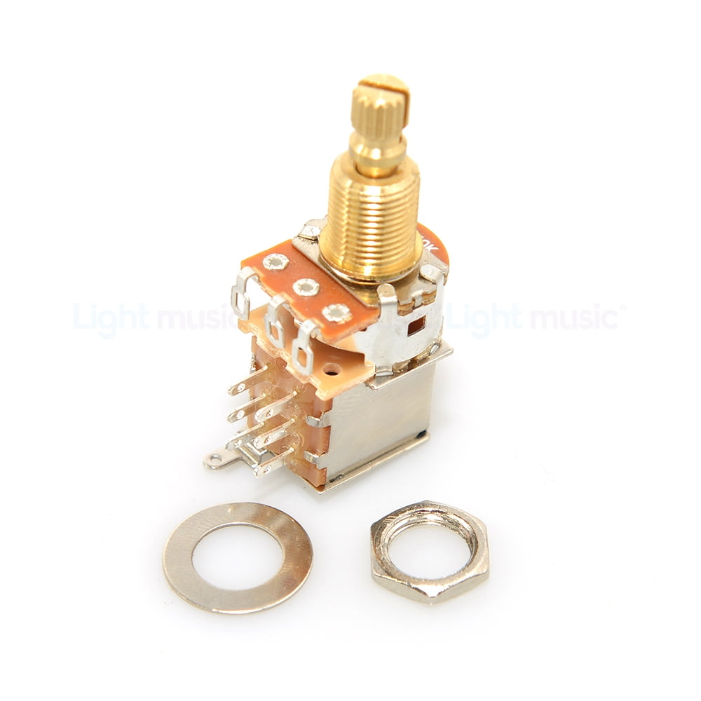 1pcs Guitar Potentiometer Push Push Potentiometer A250K / B250K / A500K ...