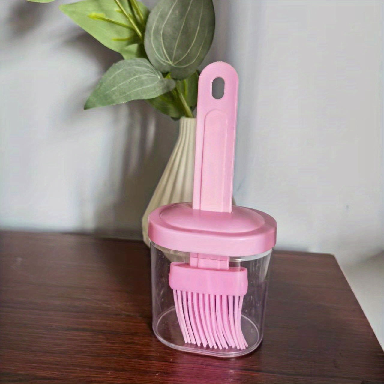 1pcs High Temperature Resistant Integrated Barbecue Brush with Oil ...