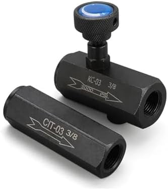 1pcs Hydraulic Check Valve CIT/KC-02/0346 Straight Check Oil Pressure Check Valve Flow ...