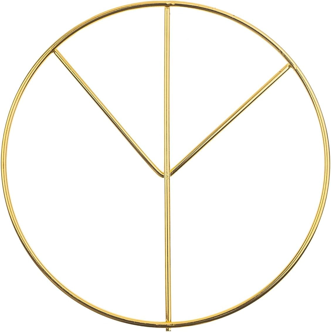 1pcs John Bead Metal Shaped Collection 145mm Gold Iron Peace Symbol ...