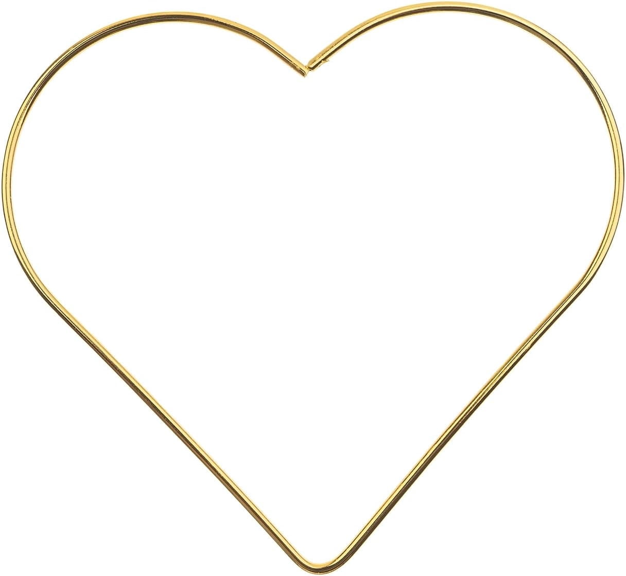 1pcs John Bead Metal Shaped Collection 150mm Gold Iron Heart Frame for ...