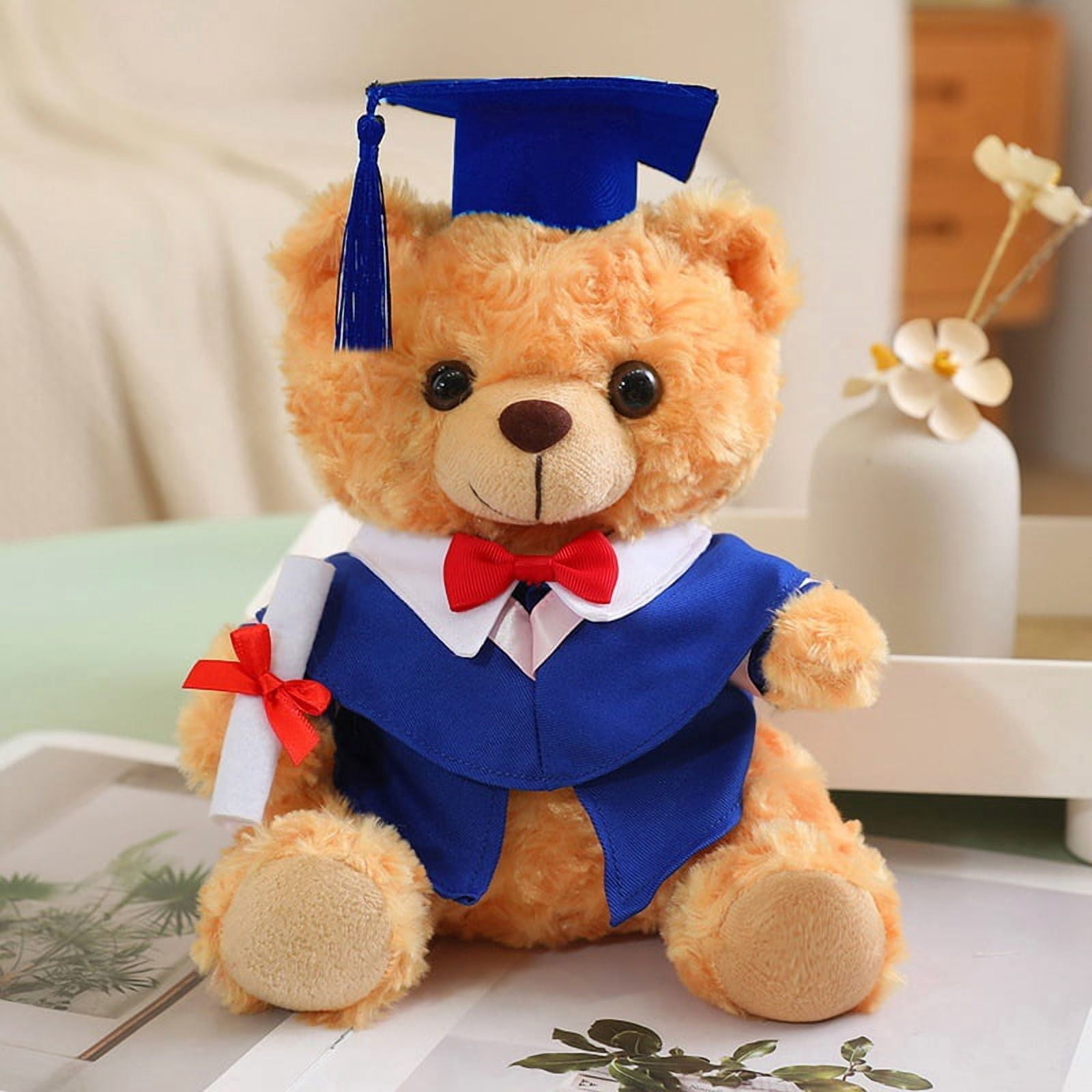 1pcs Little Bear Plush Toy Shaped Funny Plush Stuffed Toy 9.8",Room ...