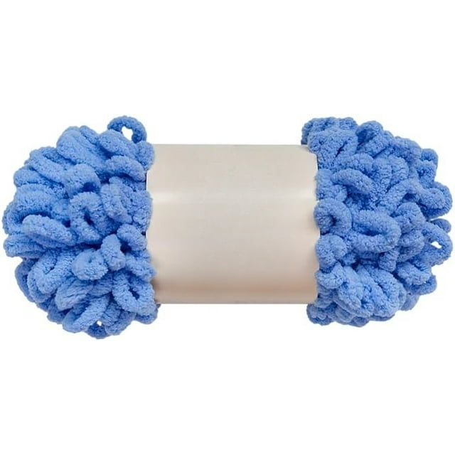 1pcs Loop Yarn 100% Polyester Chenille Puffy Yarn, Craft Chunky Finger ...