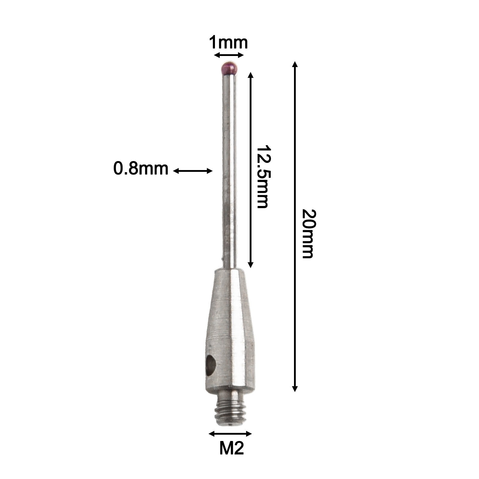 1pcs M2 Touch Probe CMM Probe for Tips CMM Stylus Ball Gauge Head for 3D H0033 YIWEI - Walmart.com