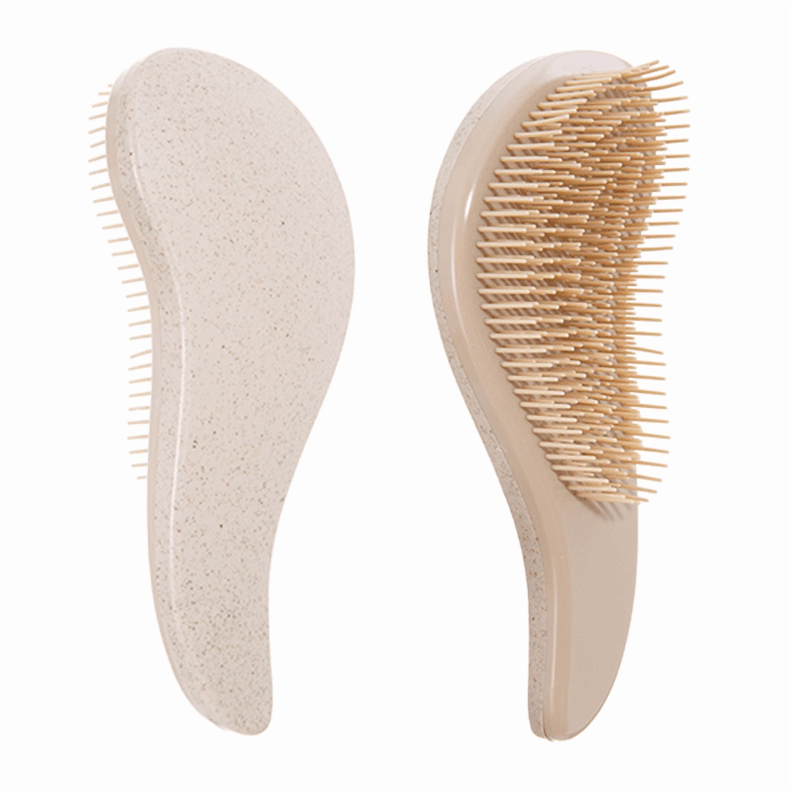 1pcs Magic Detangling Hairbrush Soft Wheat Straw Scalp Massage Comb ...