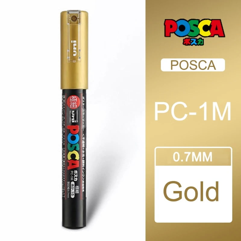 1pcs Marker Pen POSCA PC-1M POP Poster Water-based Advertising/Graffiti ...