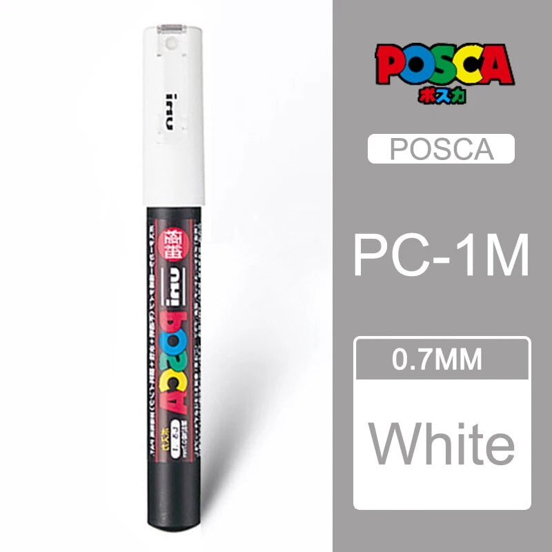 1pcs Marker Pen POSCA PC-1M POP Poster Water-based Advertising/Graffiti ...
