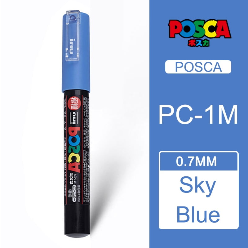1pcs Marker Pen POSCA PC-1M POP Poster Water-based Advertising/Graffiti ...