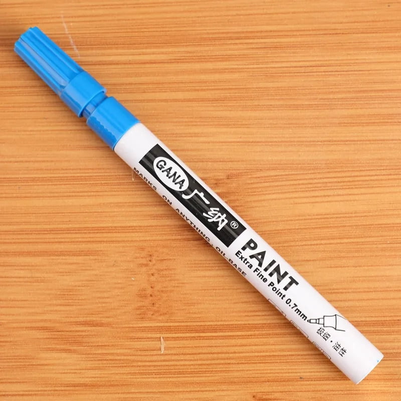 1pcs Metallic Marker 8 Colors For Choose 0.7mm Extra Fine Point Paint ...