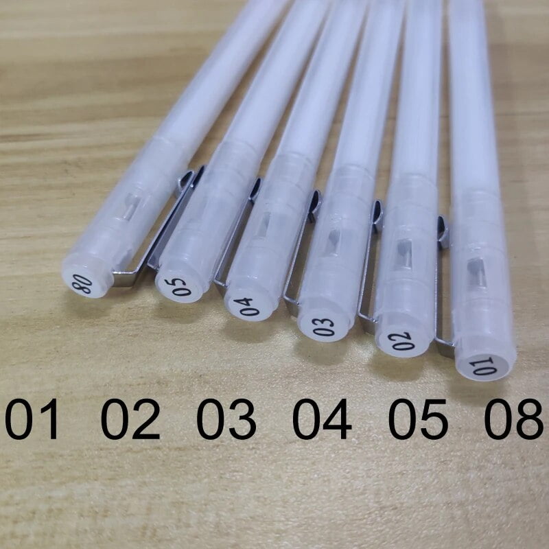 1pcs Multi-Size Refillable Fineliner Pen Drawing Markers Sketch Brush ...