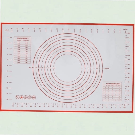 1pcs Non-Stick Silicone Pastry Mat with Measurements, 23.6''x15.7 ...