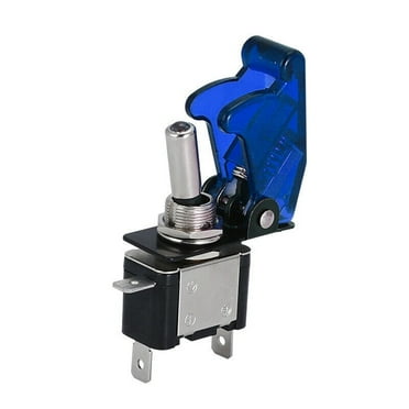 3 Rows Safety Cover Toggle Switch with Red Indicator Light Aluminum ...