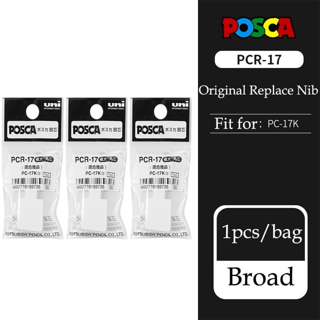 1pcs POSCA Plumones PC-17k Paint Marker Pen Big Thick Head Pop Poster ...