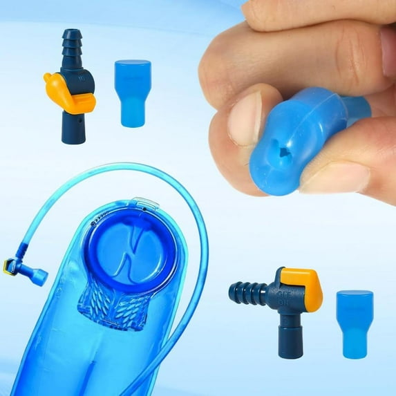 1pcs Pass-Through Hose Connectors and 1 Angle Hose Connector, 6 Bite ...