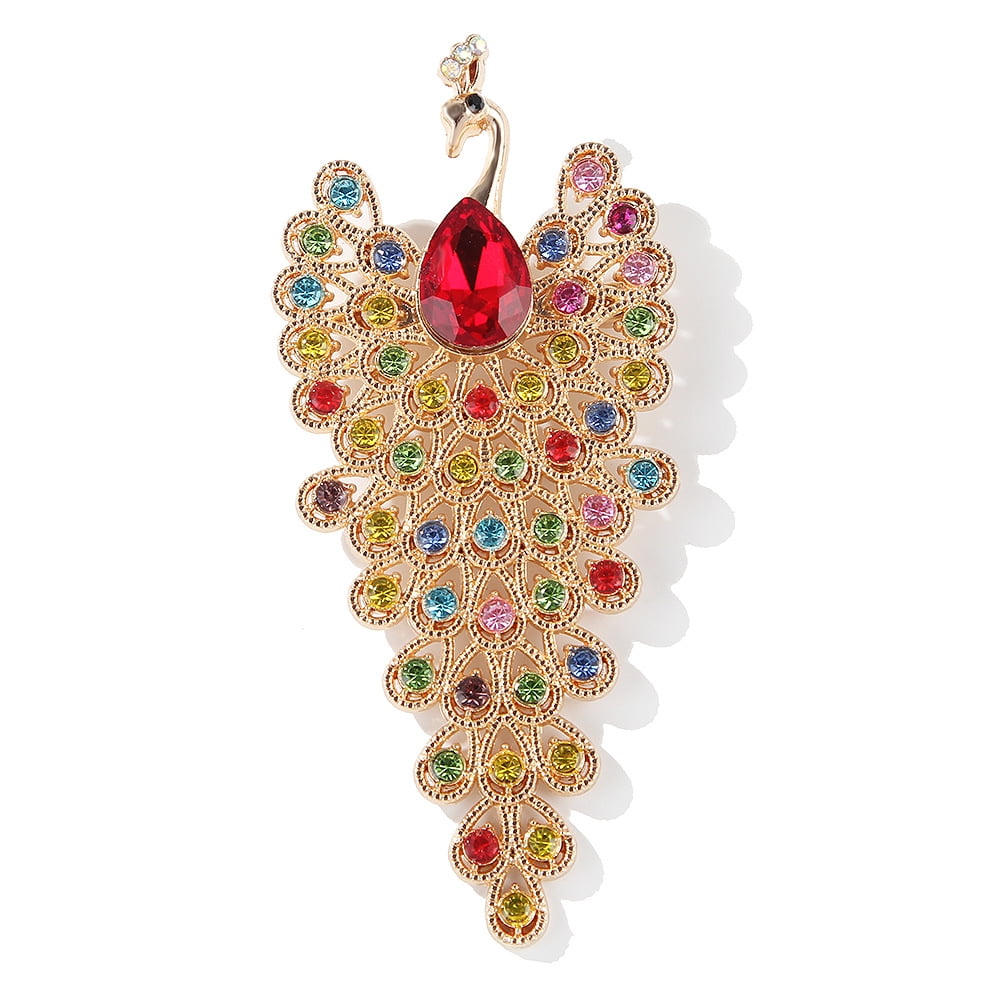 1pcs Peacock Brooch Pin for Women，Brooches Lapel Pins Elegant Dress ...