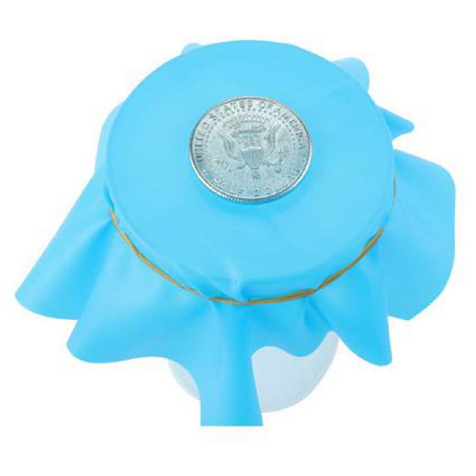 1pcs Pena Coin Penetration Dish Coin Thru Rubber Sheet Into Cup Black ...