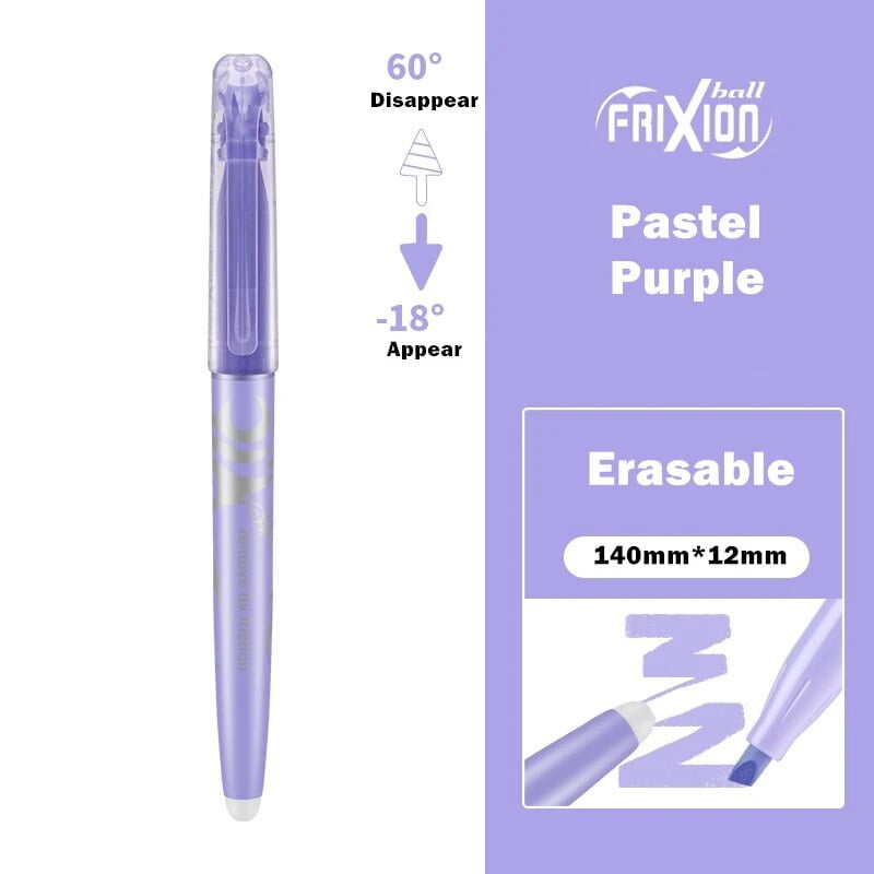 1pcs Pilot Erasable Highlighter Pen Hot Disappear Frixion Fluorescent ...