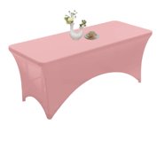 Brielle Home Printed Fabric Table Cover American Flag 42" Round Round ...