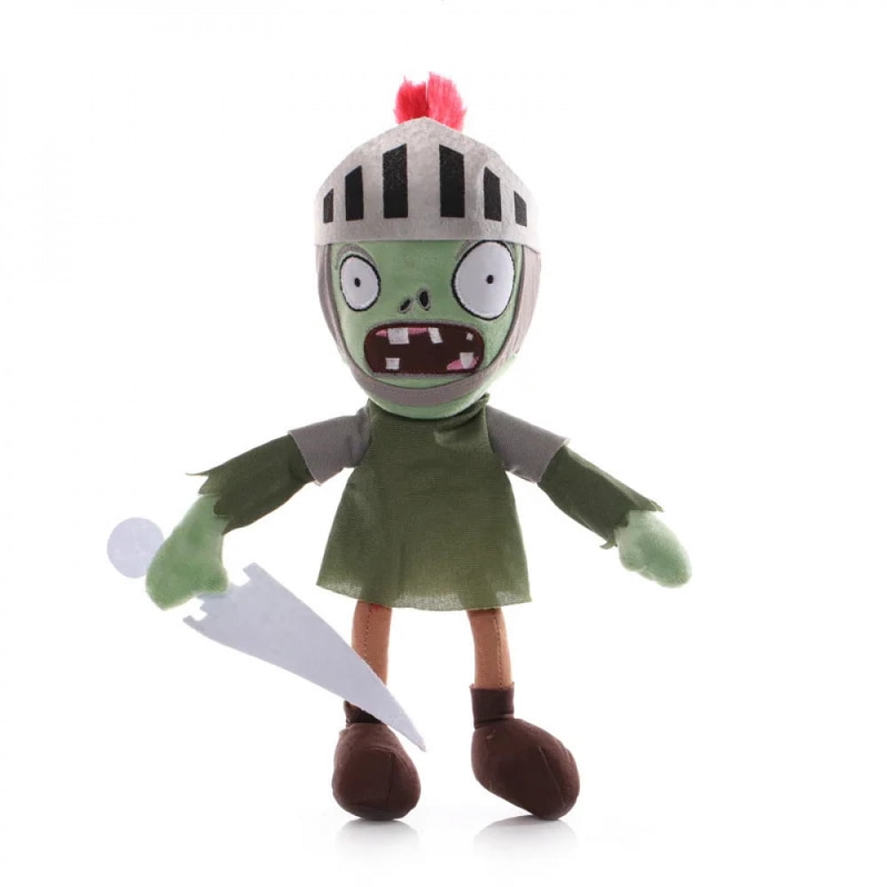 1pcs Plants vs Zombies Plush Toys 30cm PVZ Zombie Yeti Dolphin Knight ...
