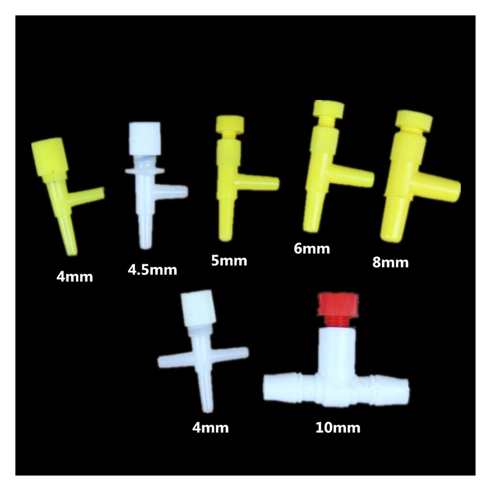 1pcs Plastic Regulating Valve Fish Tank Hose Switch Valve Aquarium ...