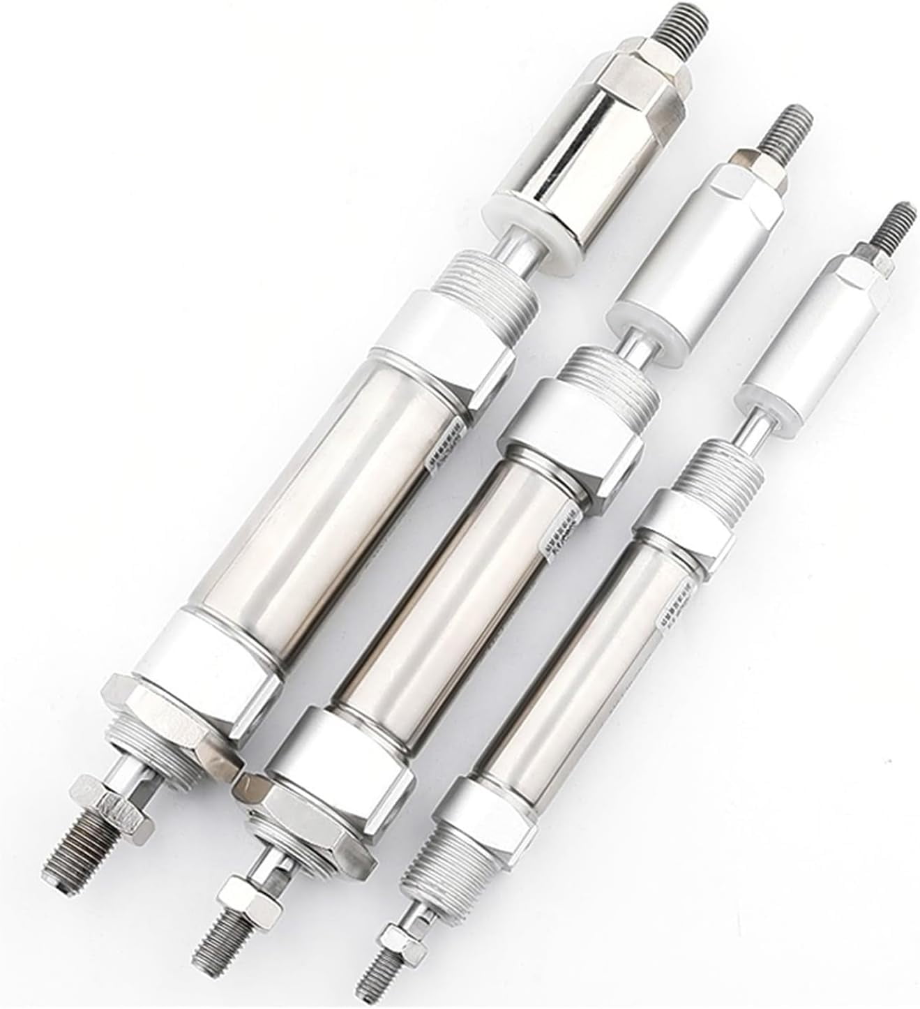 1pcs Pneumatic Cylingder Stainless Steel Stroke Adjustable Cylinder ...