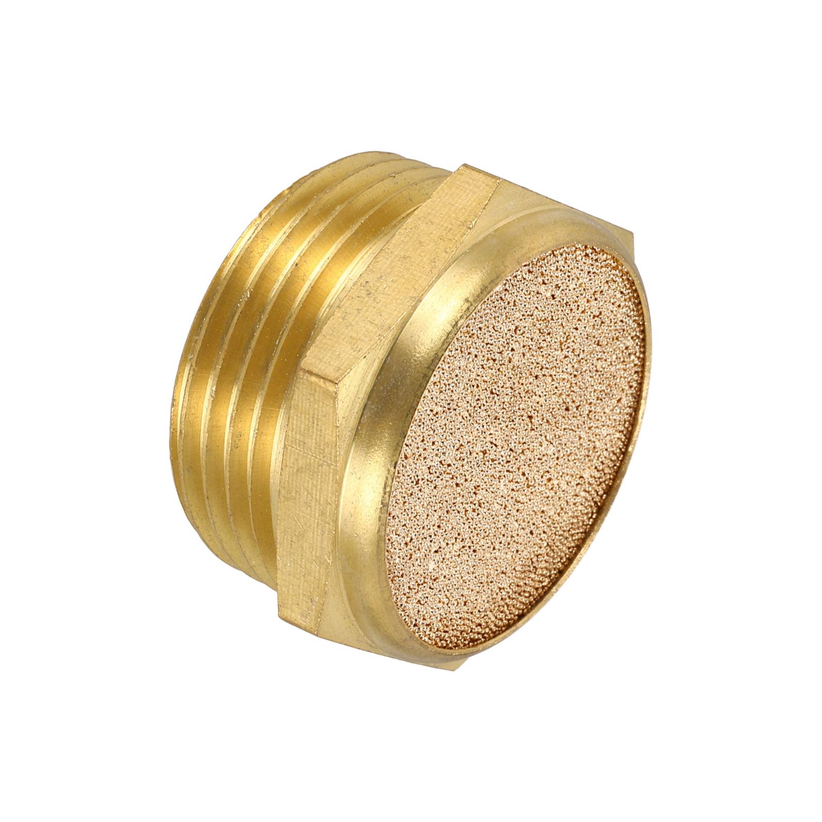 1pcs Pneumatic Exhaust Muffler, 1" NPT Sintered Bronze Muffler Air ...