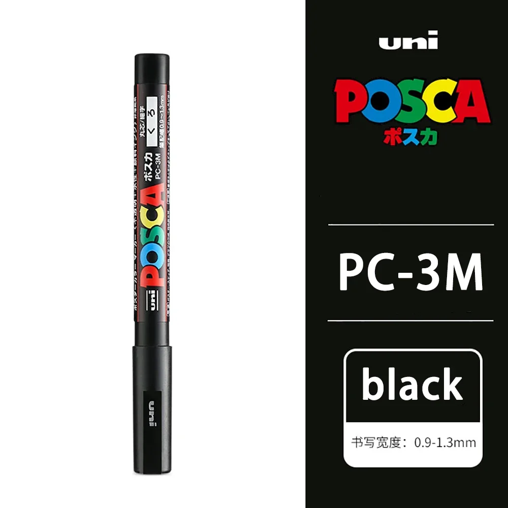 1pcs Posca Graffiti Advertising Marker Art Supplies PC-1M 3M 5M ...
