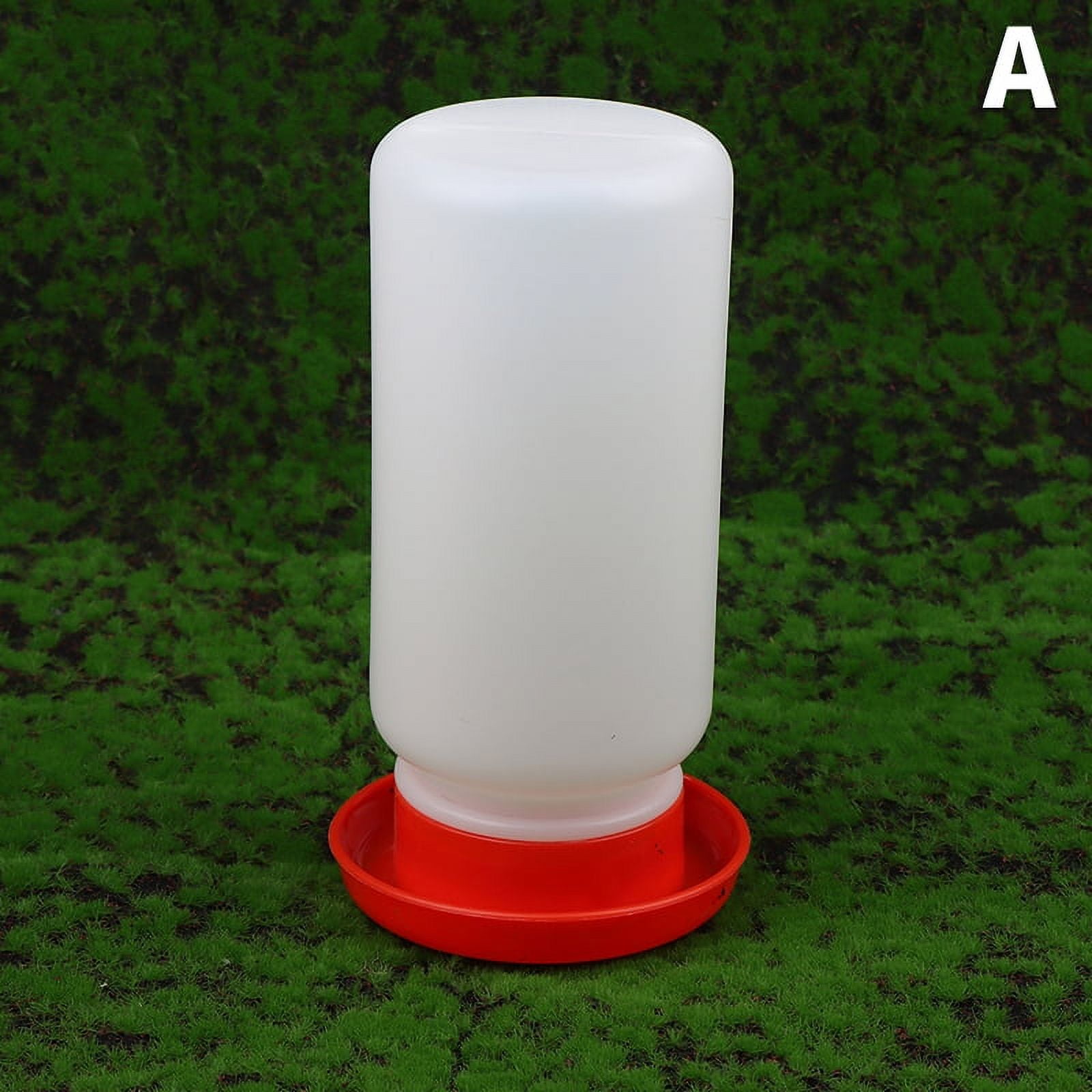 1pcs Poultry Thickened Feeder And Drinker Water Food Dispenser Automatic Chicken Birds Chick ...