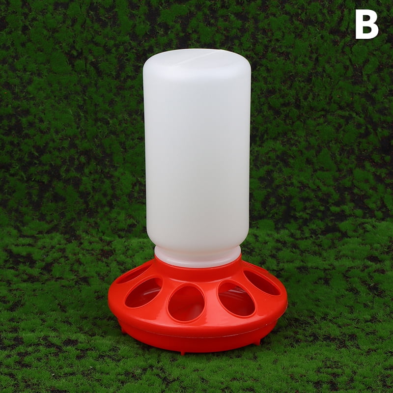 1pcs Poultry Thickened Feeder And Drinker Water Food Dispenser ...