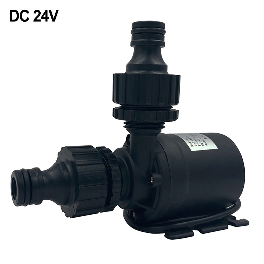 1pcs Quiet Brushless Pump DC 12V/24V 800L/H Quick Connector Aquarium ...