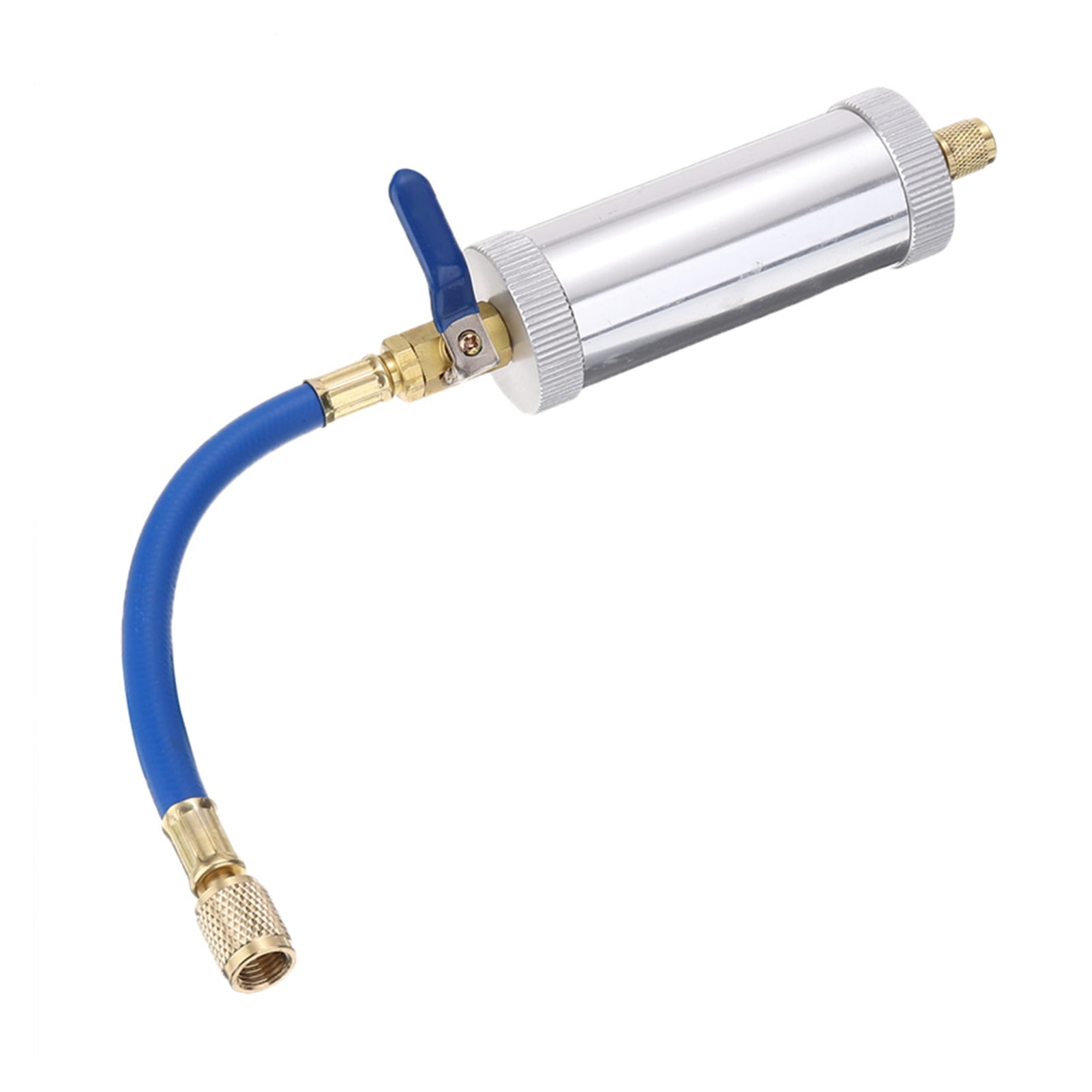 1pcs R134A Air Conditioning Car Oil Injection Dye Injection 2 Ounce 1/4 ...