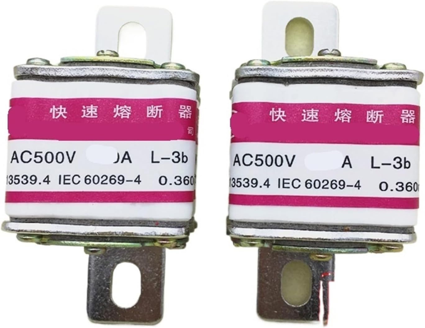 1pcs RS9 busbar Type Fast Fuse RS9 AC500V 300A350A400A450A500A L-3b ...