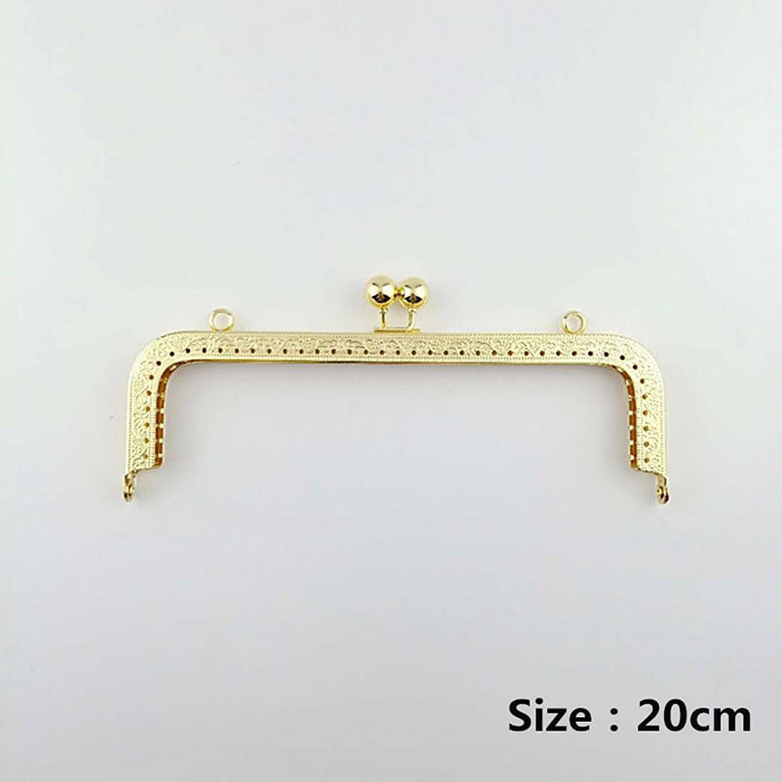 1pcs Rectangle Metal Kiss Clasp Lock Frame for Handle Bag Purse DIY ...