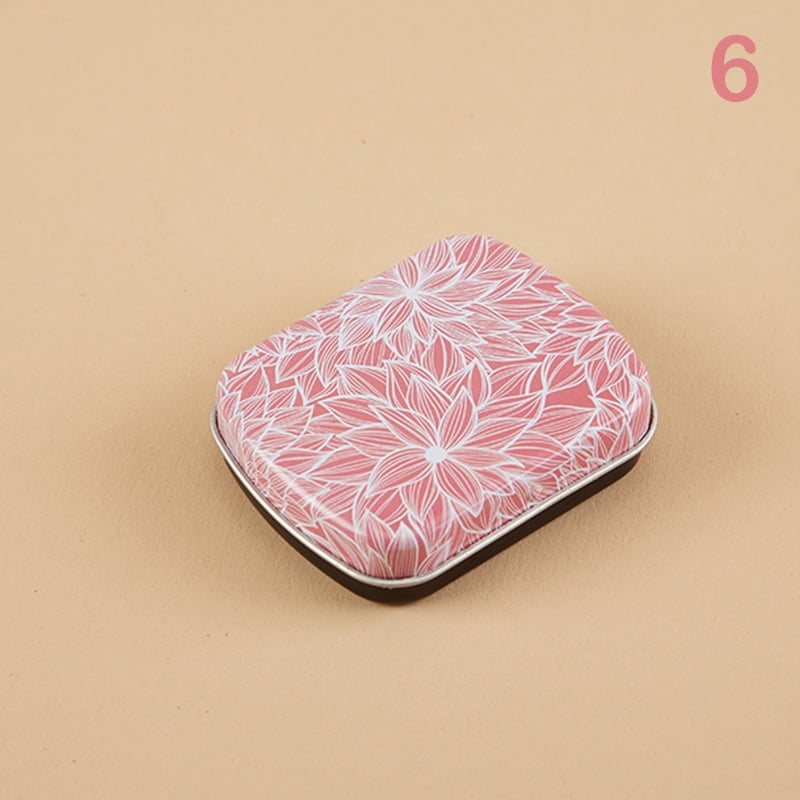 1pcs Rectangular Candy Case Iron Sample Boxes Small Objects Organizer Small Tin Box - Walmart.com