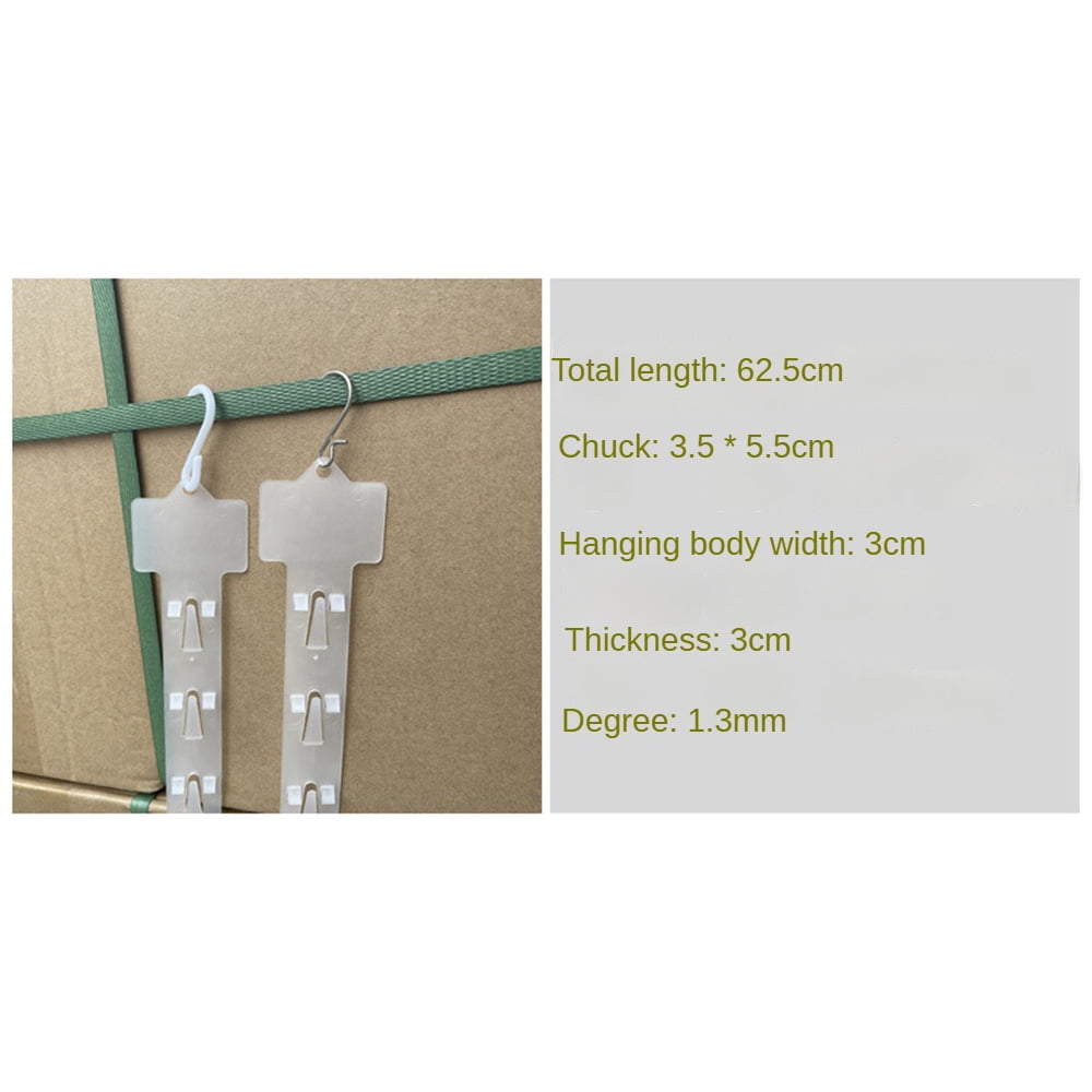 1pcs Retail Products Hanging Commodity Display Merchandise Clips Strips ...