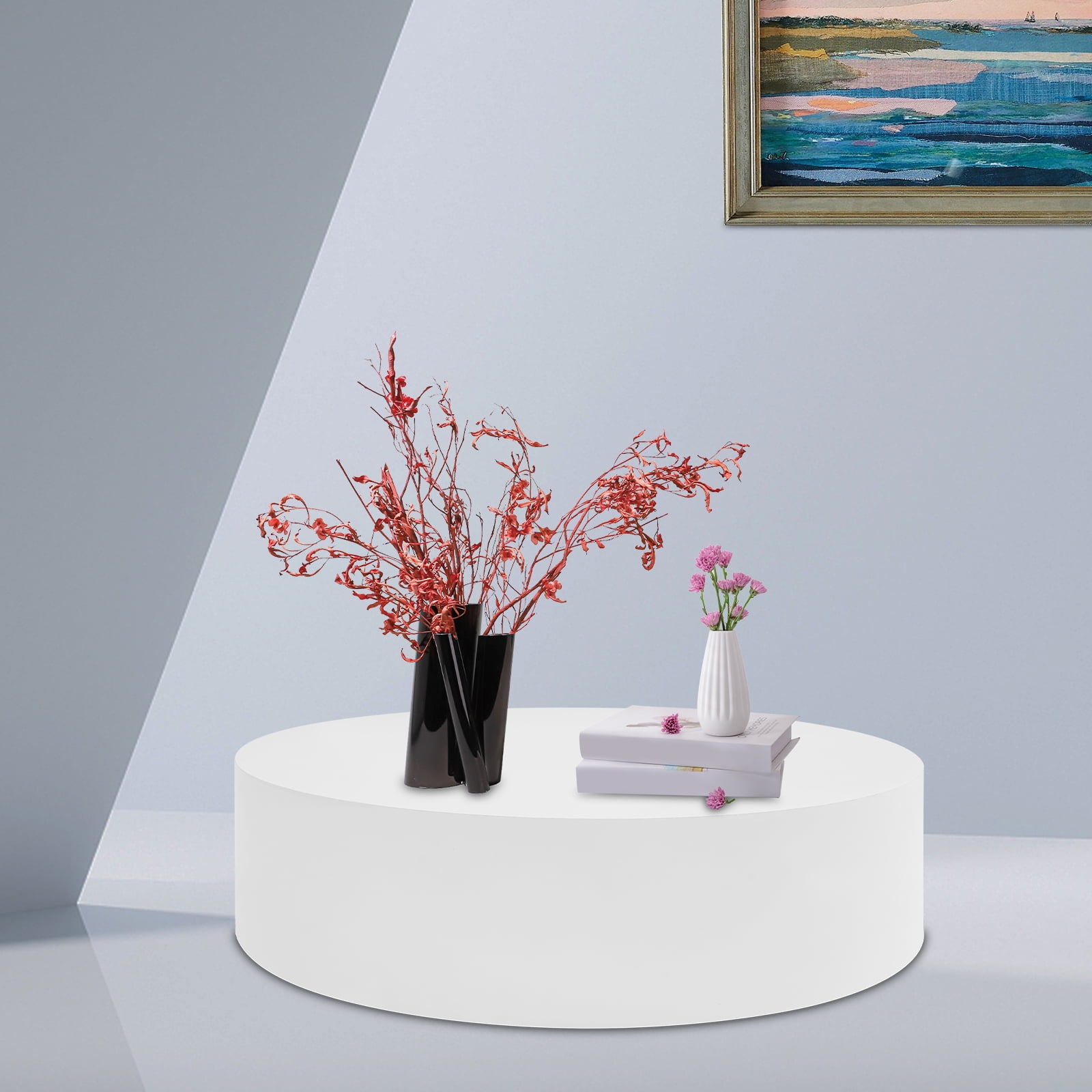 1pcs Round Display Pedestal Stand, Display Stand For Model Jewelry ...