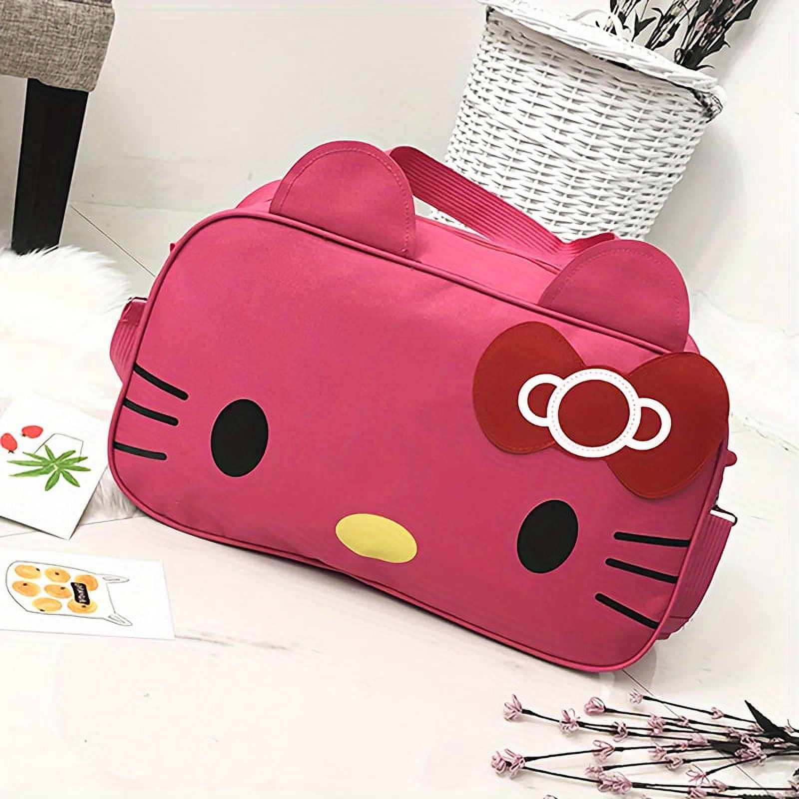 1pcs Sanrio Cute Hello Kitty Travel Bag Waterproof large capacity ...