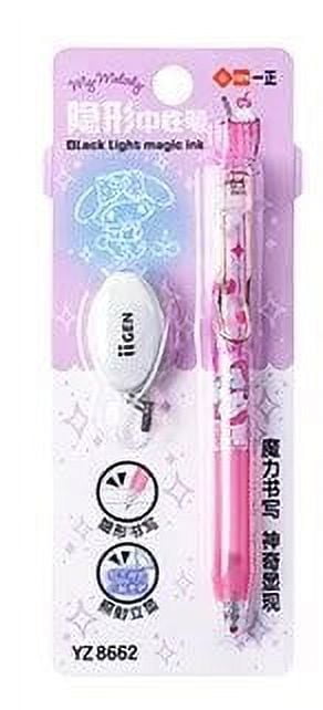 1pcs Sanrio Series Invisible Neutral Pen Cute Anime Secret With UV ...