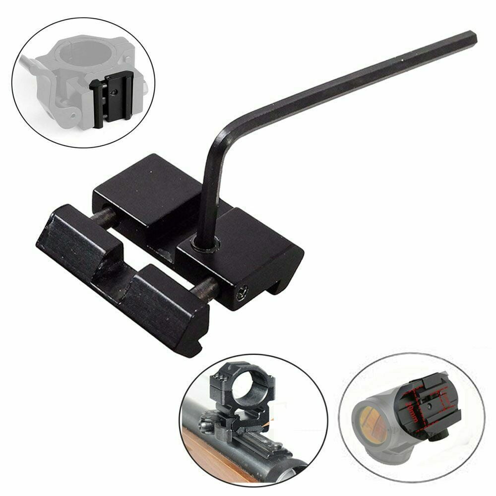 1pcs Scope Mount Rail Adjustable Adapter 20mm Picatinny to 11mm,Mini ...