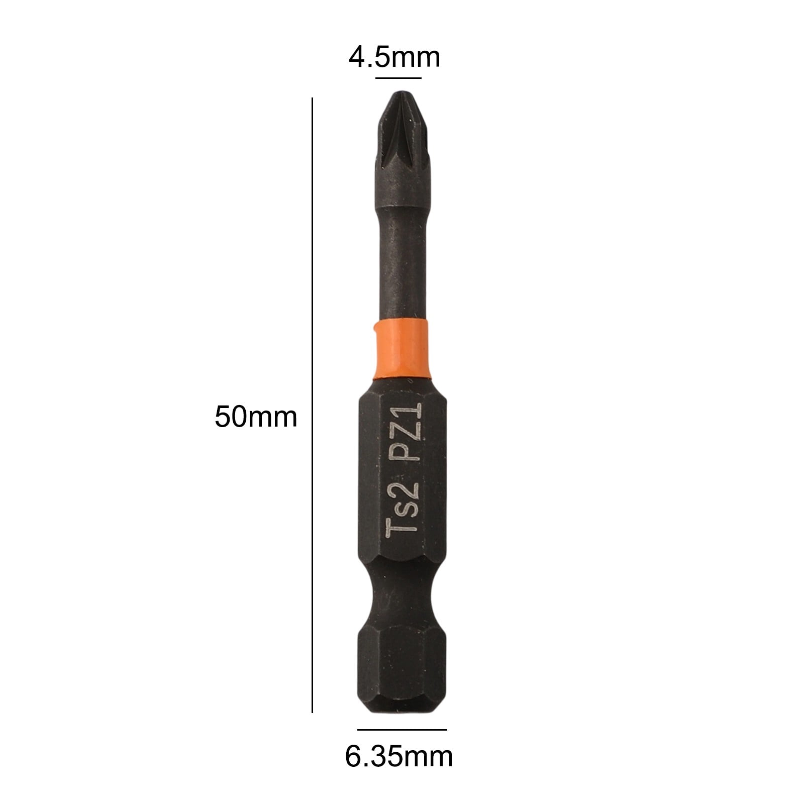 1pcs Screwdriver Bit Hexagonal Handle Cross Bit One-Word Bit Magnetic ...