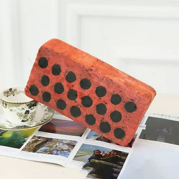 1pcs Simulated Hollow Brick Figurine Cute Plush Doll Soft Toy 9.85 ...